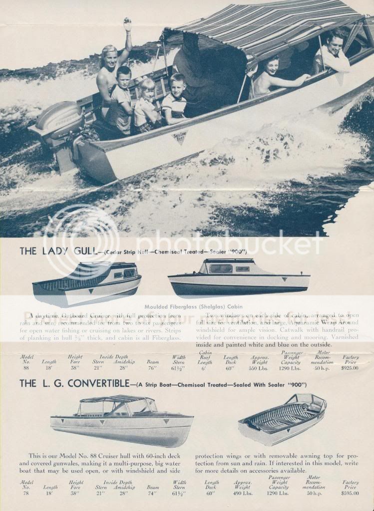 FiberGlassics® - 1955 Shell Lake Boats - FiberGlassics® Forums