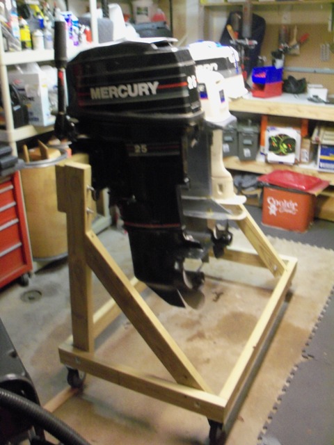 FiberGlassics® - Outboard Motor Stand Plans - FiberGlassics® Forums